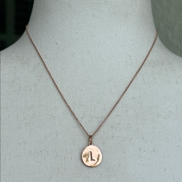 kate spade | Jewelry | Kate Spade Letter L One In A Million Necklace ...